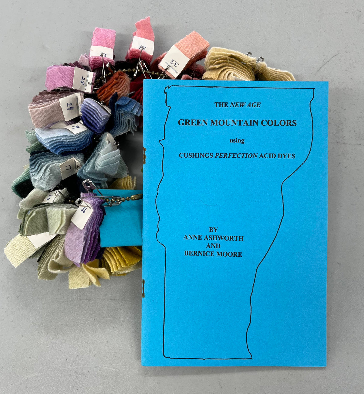 Dye Book- New Age Colors by Anne Ashworth– Green Mountain Hooked Rugs