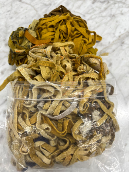 Wool Noodles - #8 cut – Green Mountain Hooked Rugs